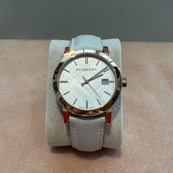 Burberry | Jewelry | Burberry City Womens 38mm Swiss Rose Gold Watch ...